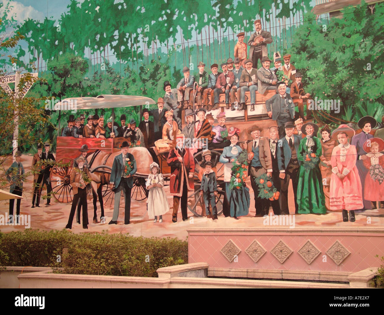 Florida deland historic downtown florida hi-res stock photography and ...