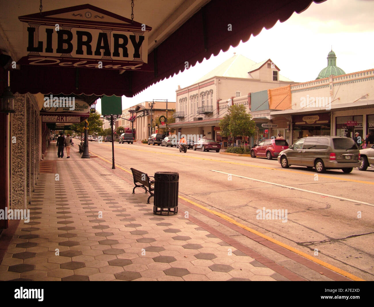 Florida deland historic downtown florida hi-res stock photography and ...