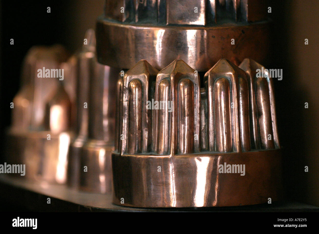 Old copper kitchen equipment hi-res stock photography and images - Alamy