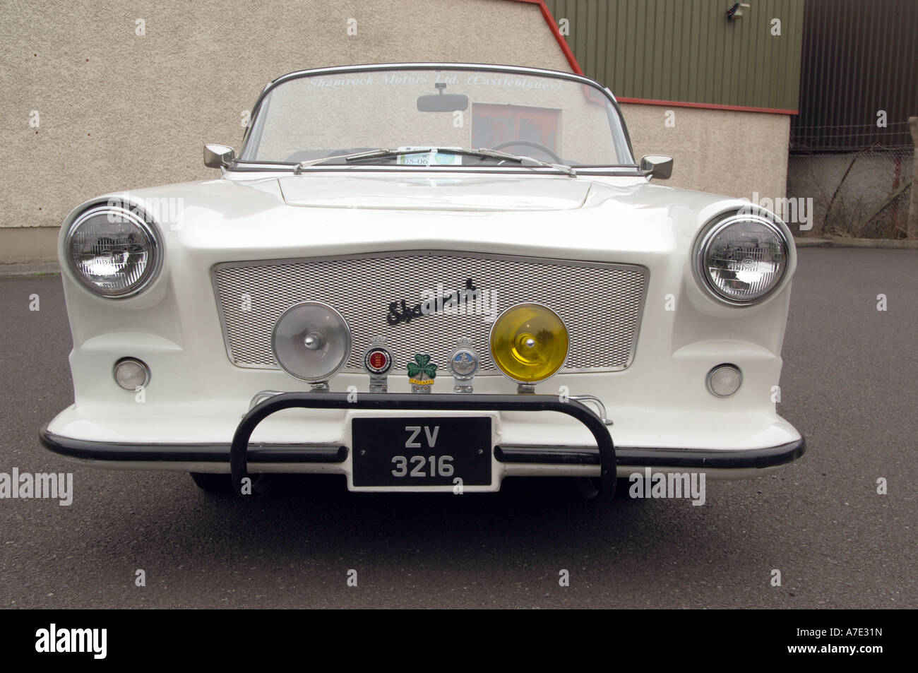 A 1960 Shamrock classic car that was manufactured in Castleblayney ...