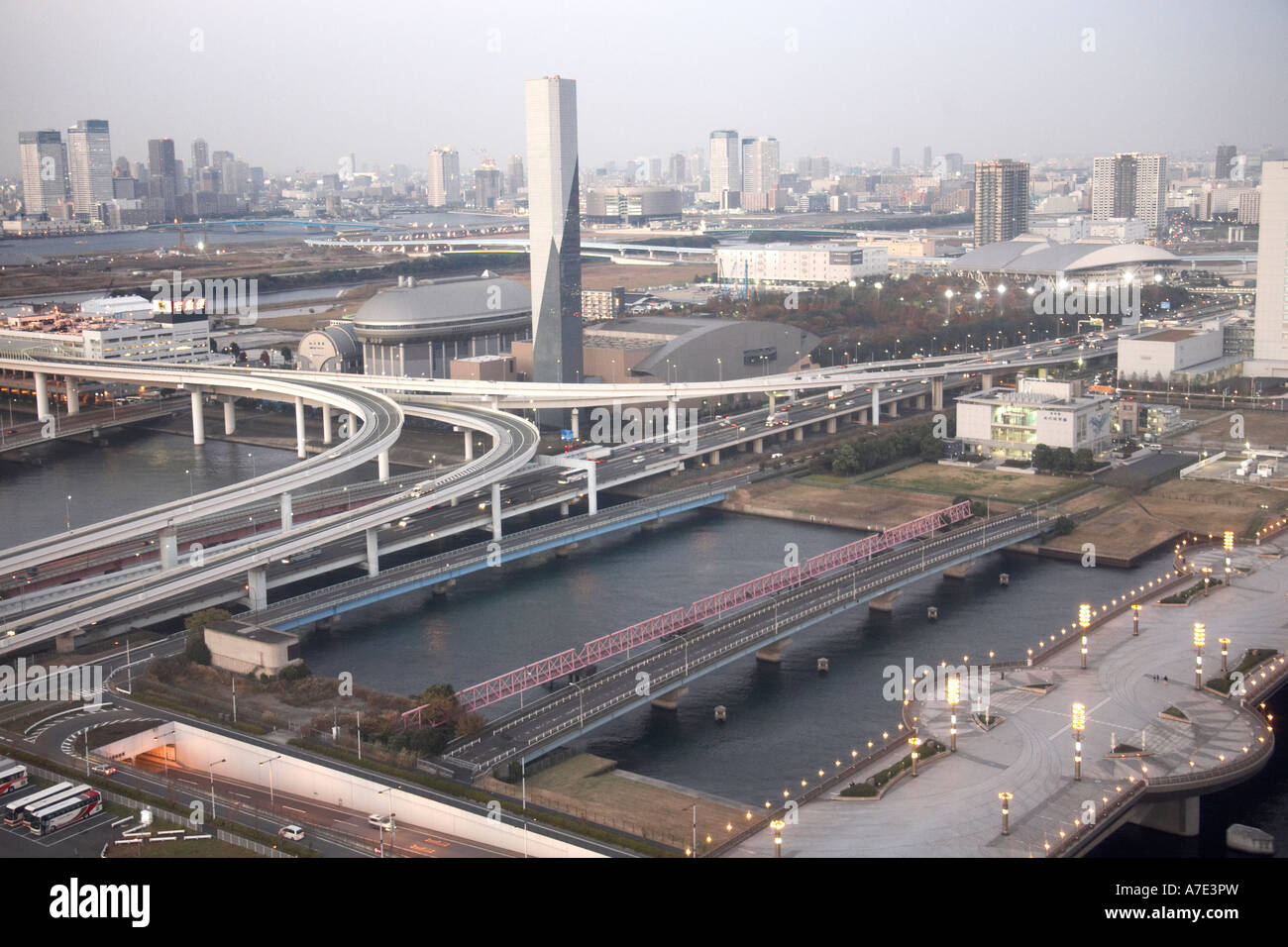 Tokyo semi aerial view hi-res stock photography and images - Alamy