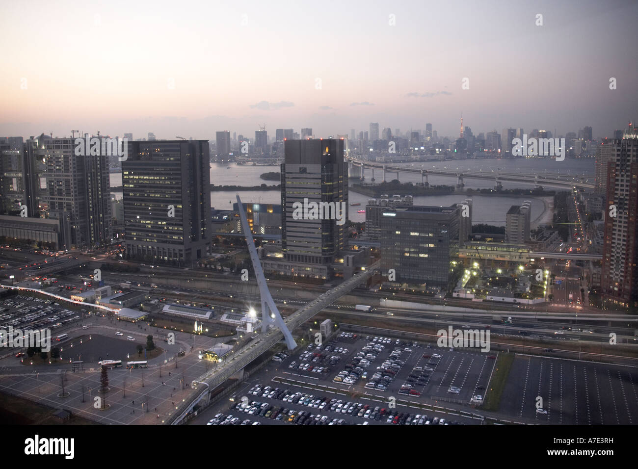 Tokyo semi aerial view hi-res stock photography and images - Alamy