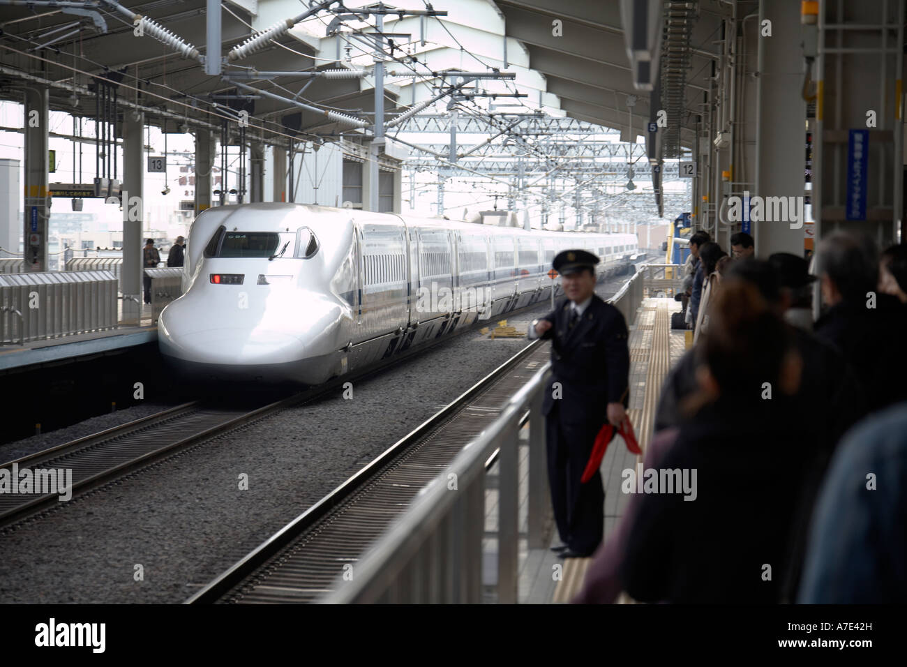 Bullet Train Engine Inside