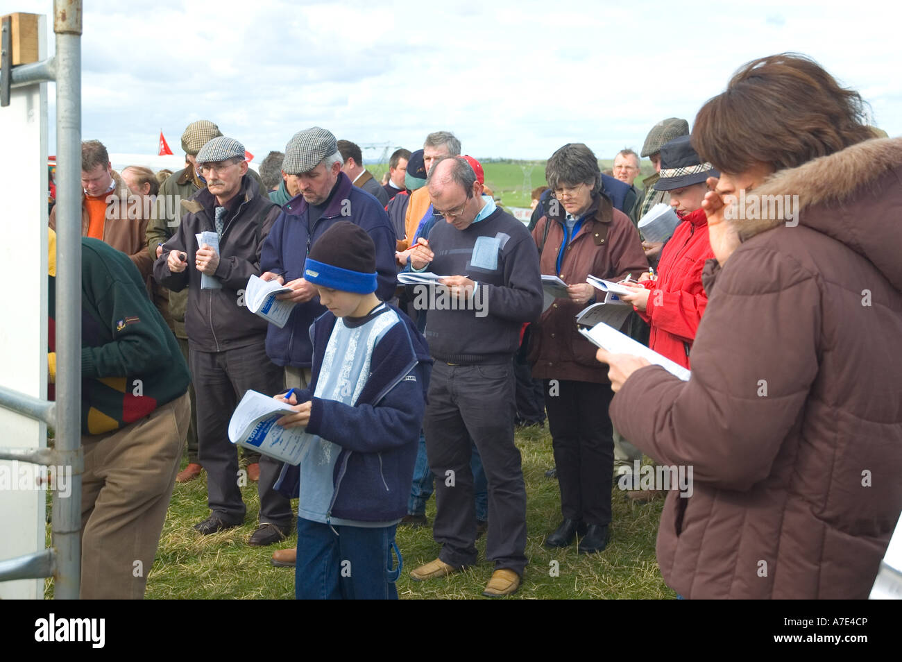 Point to Point racing at Tallanstown County Louth Ireland Punters enjoy ...