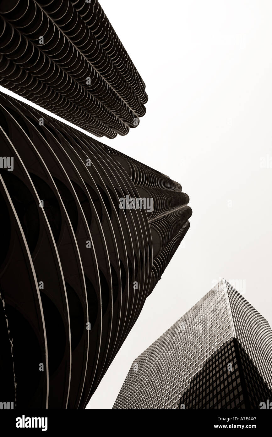 Chicago corn cob skyscraper hi-res stock photography and images - Alamy