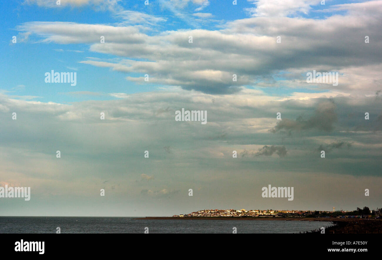 View of Herne Bay from Whitstable, Kent Stock Photo - Alamy