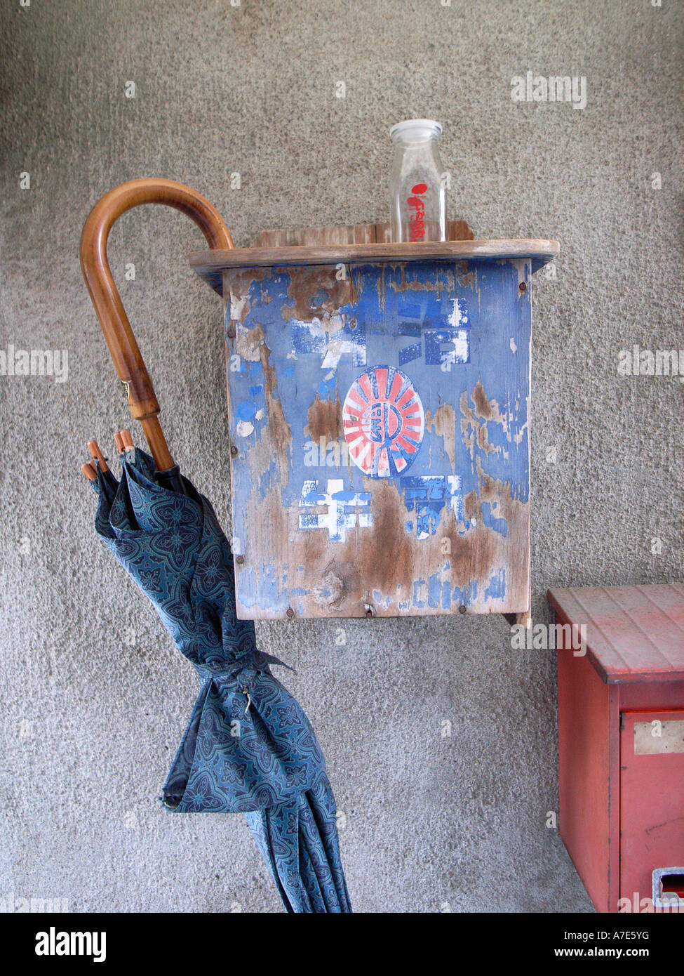 Milk box in Japan Stock Photo - Alamy