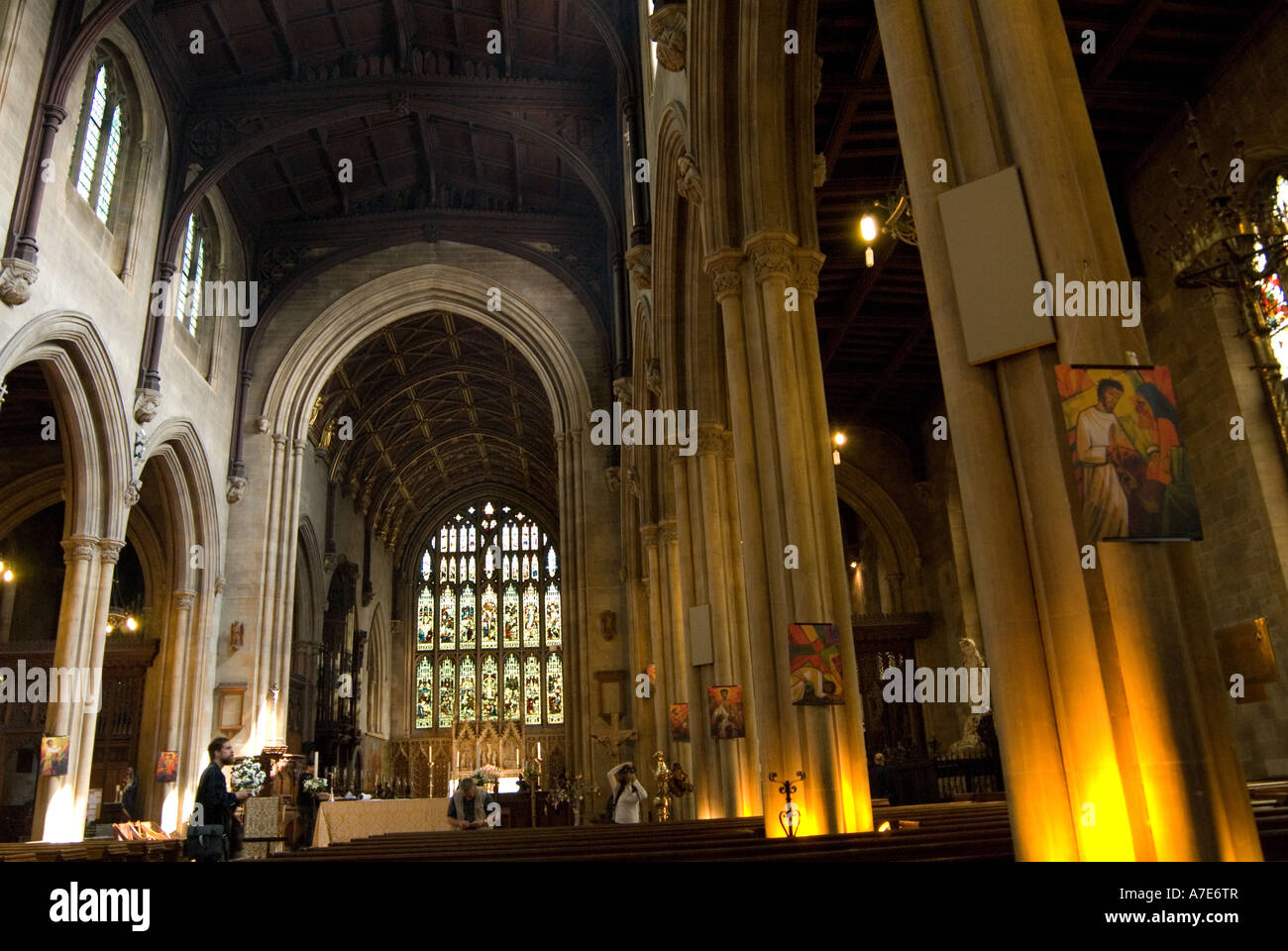 Croydon Parish church Stock Photo - Alamy