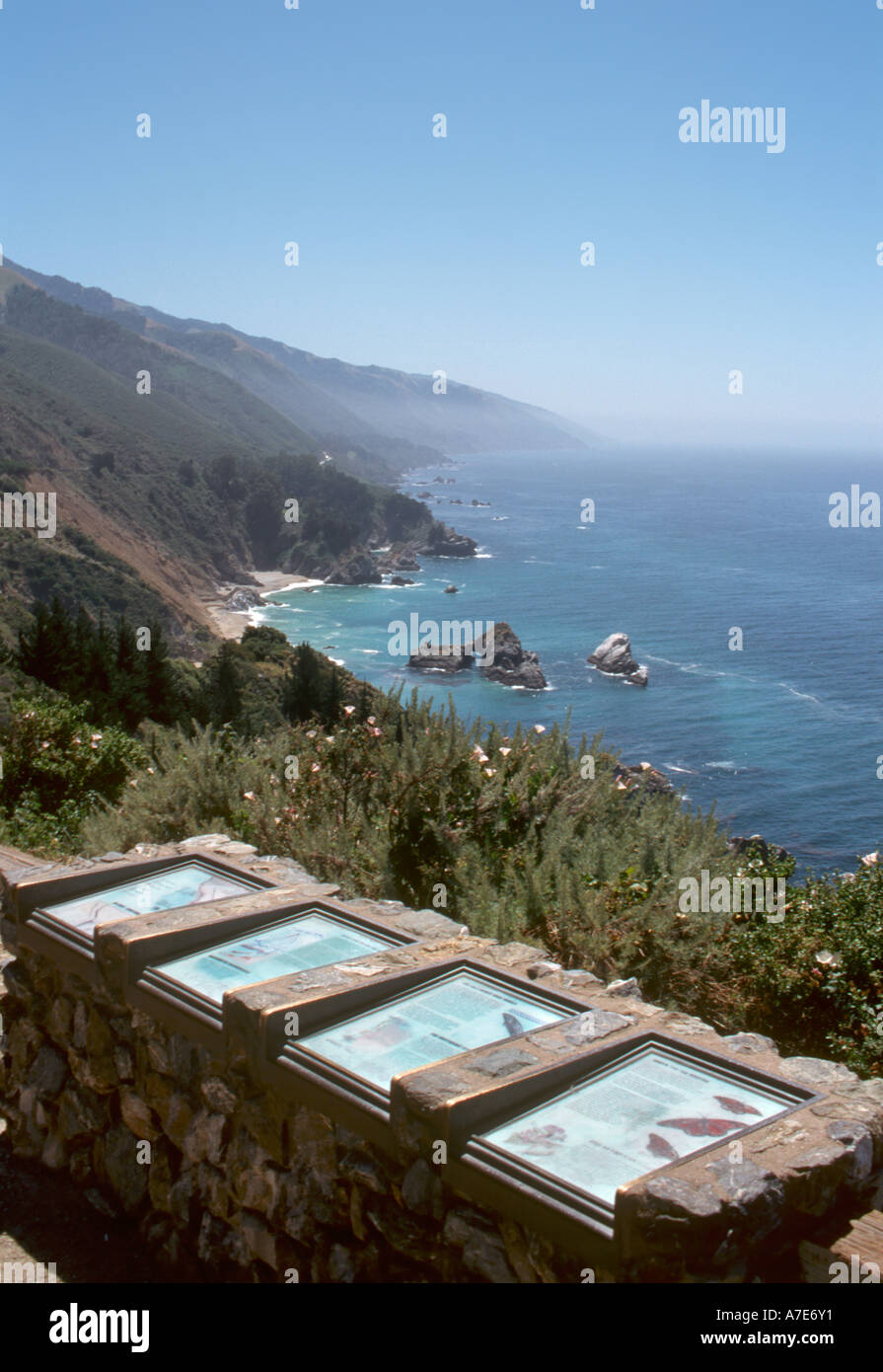 Driving on big sur hi-res stock photography and images - Alamy