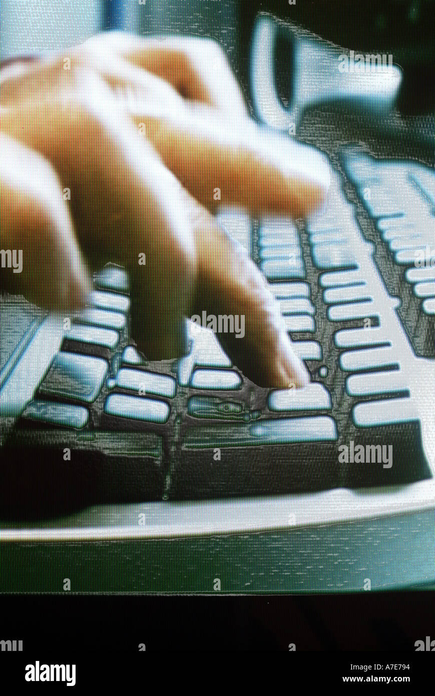 Speed Typist High Resolution Stock Photography and Images - Alamy