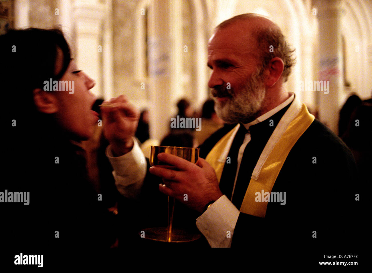 Midnight mass church hi-res stock photography and images - Alamy