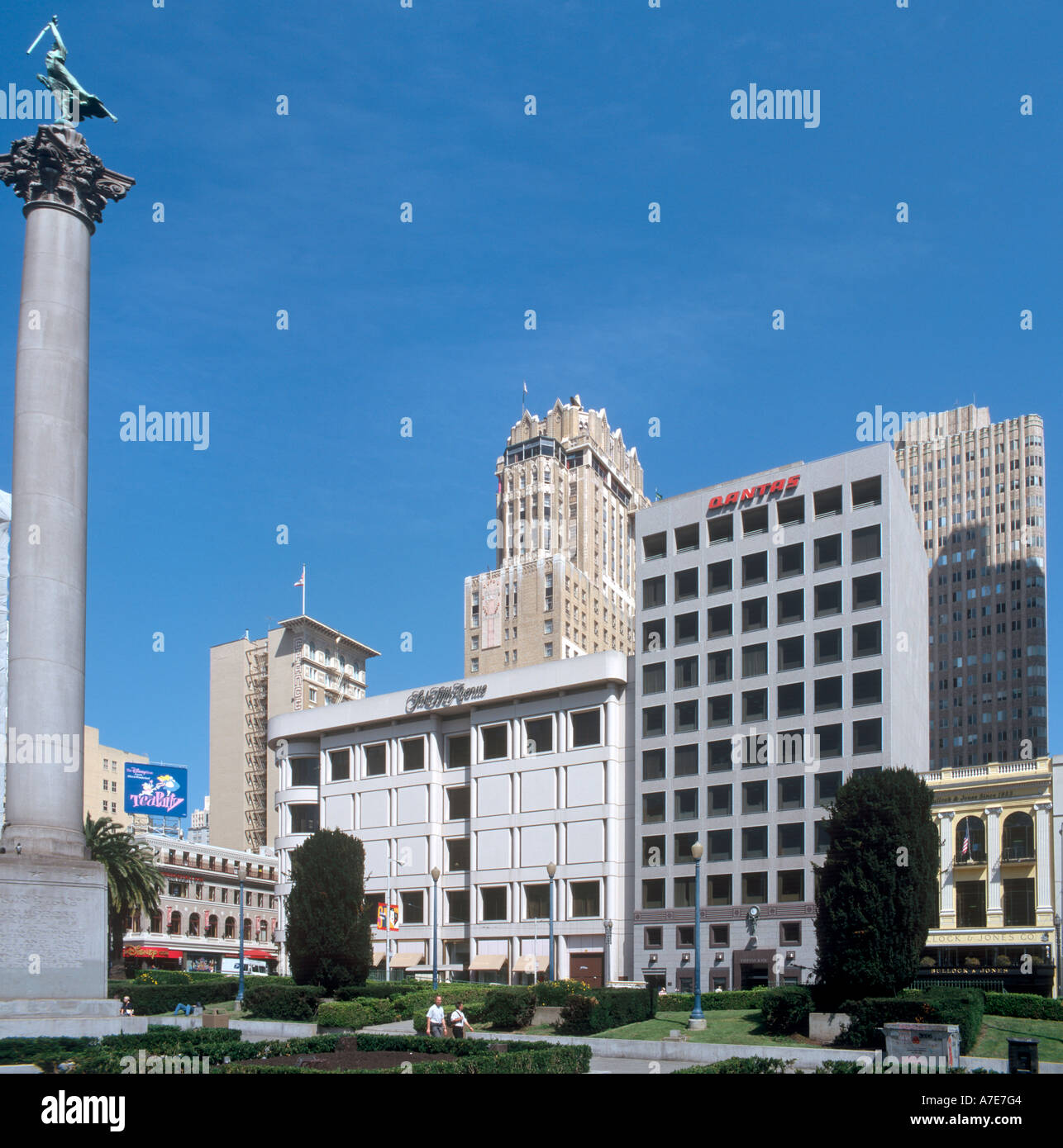 Union square park san francisco hi-res stock photography and images - Alamy