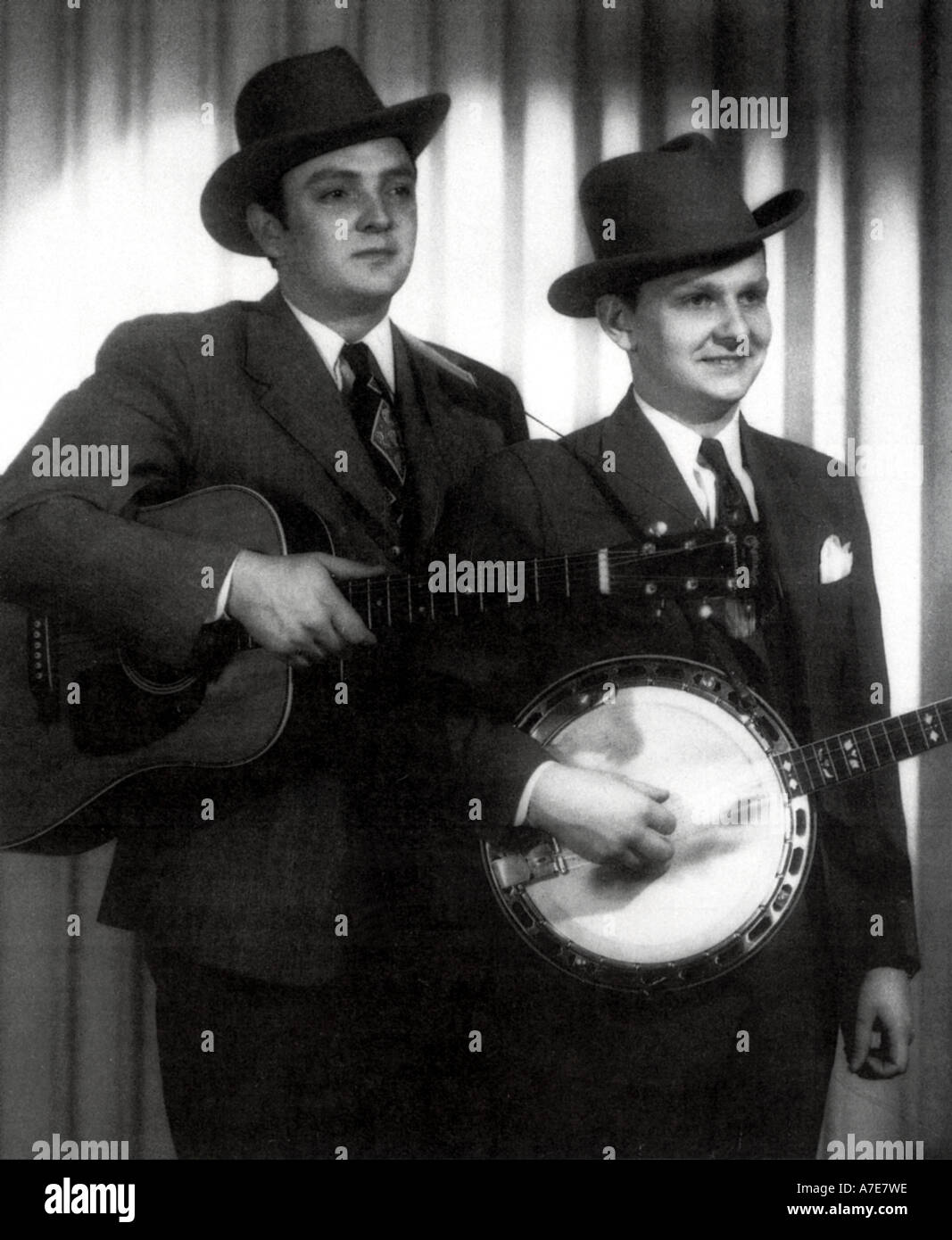STANLEY BROTHERS US Country musicians Stock Photo - Alamy
