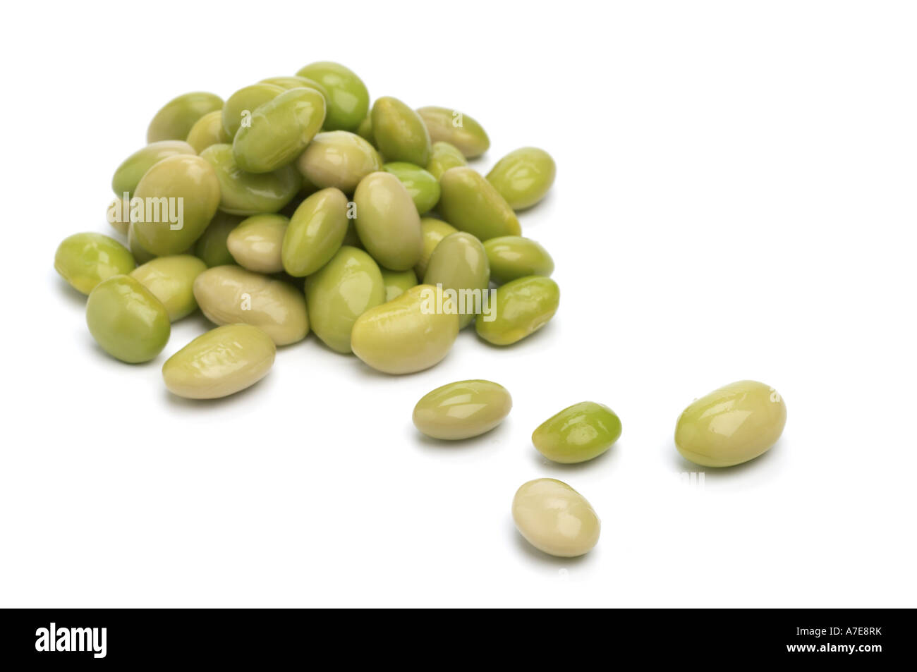 Fresh Edamame or Soy Beans Stock Photo - Alamy
