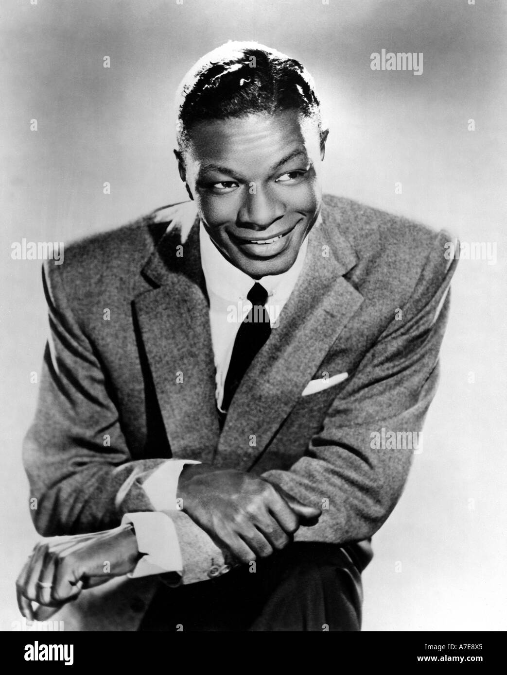 NAT KING COLE US singer Stock Photo - Alamy