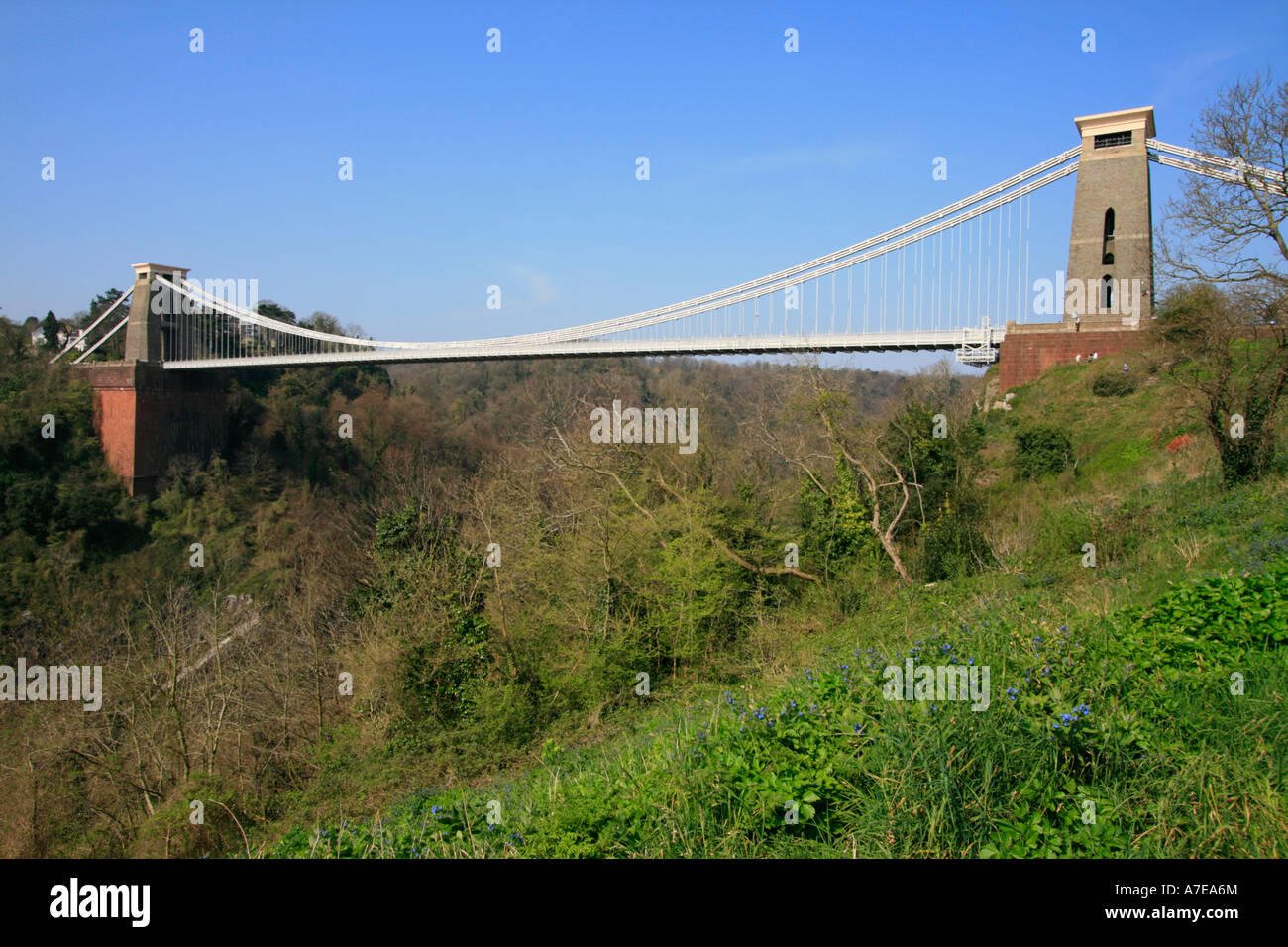 Clifton suspension bridge Bristol UK Built by Isambard Kingdom Brunel ...