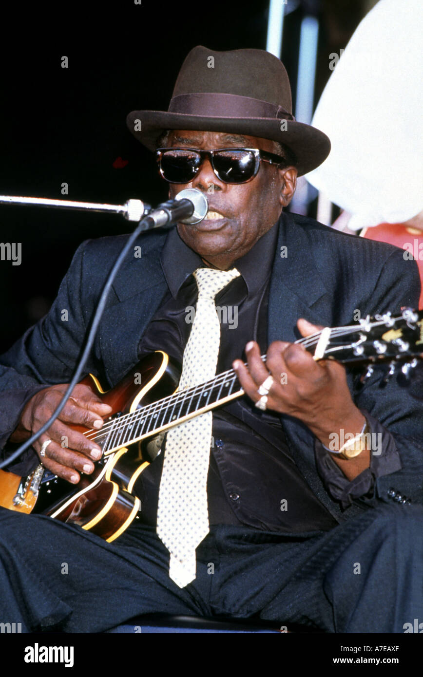 JOHN LEE HOOKER US Blues musician Stock Photo - Alamy