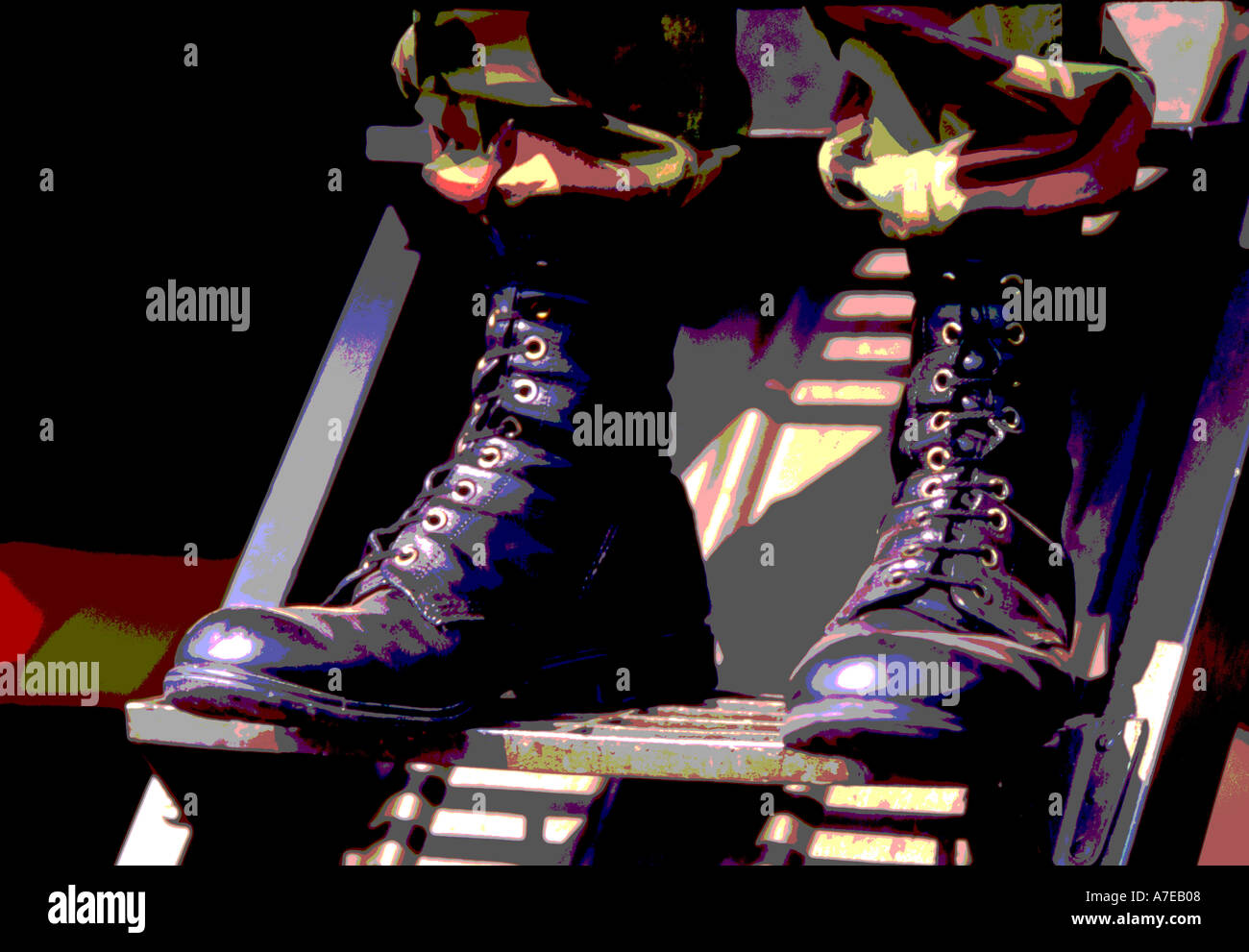Infantry boots hi-res stock photography and images - Alamy