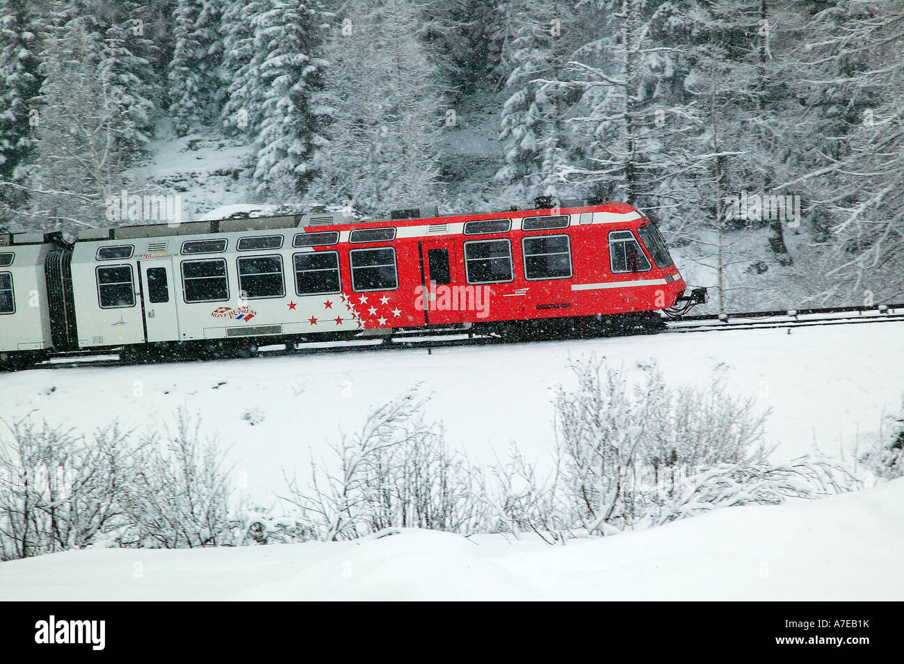 Alpine train france hi-res stock photography and images - Alamy