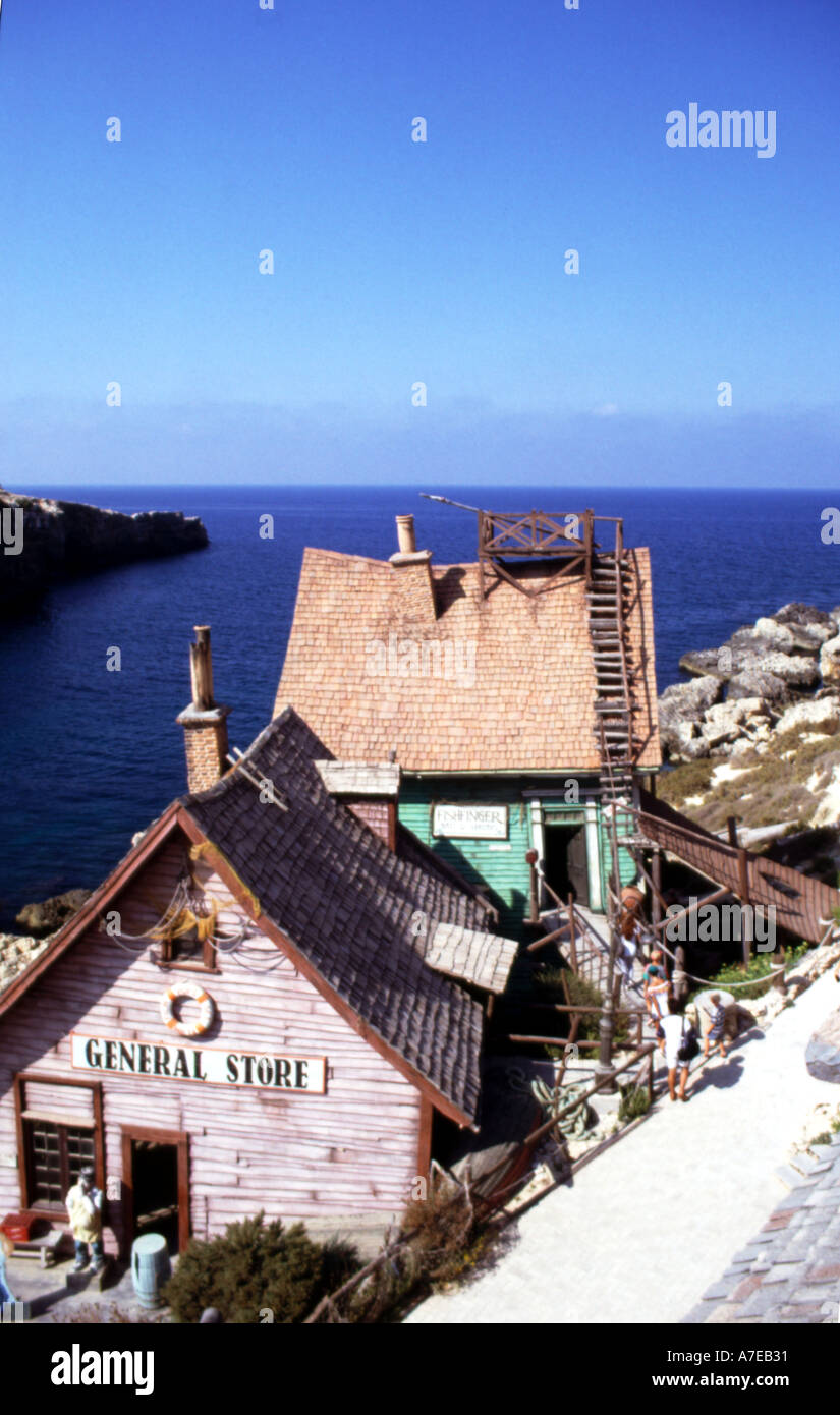 popeye film set Stock Photo - Alamy