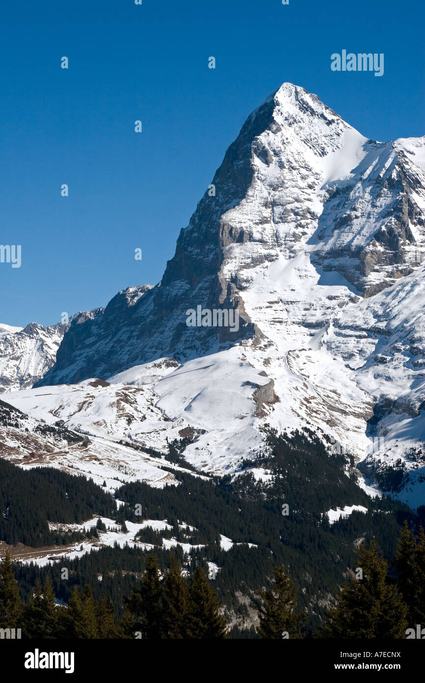 North face eiger climb hi-res stock photography and images - Alamy