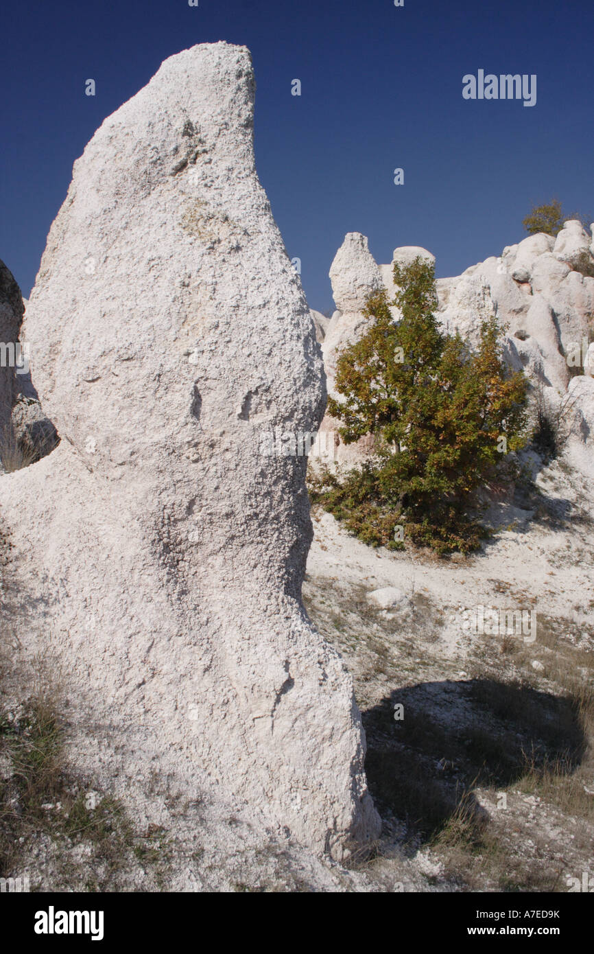 rocks formations white erosion Bulgaria rock sculpted elements Kardjaly ...