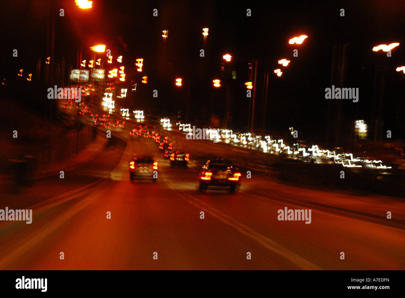 Soft focus traffic lights Stock Photo - Alamy