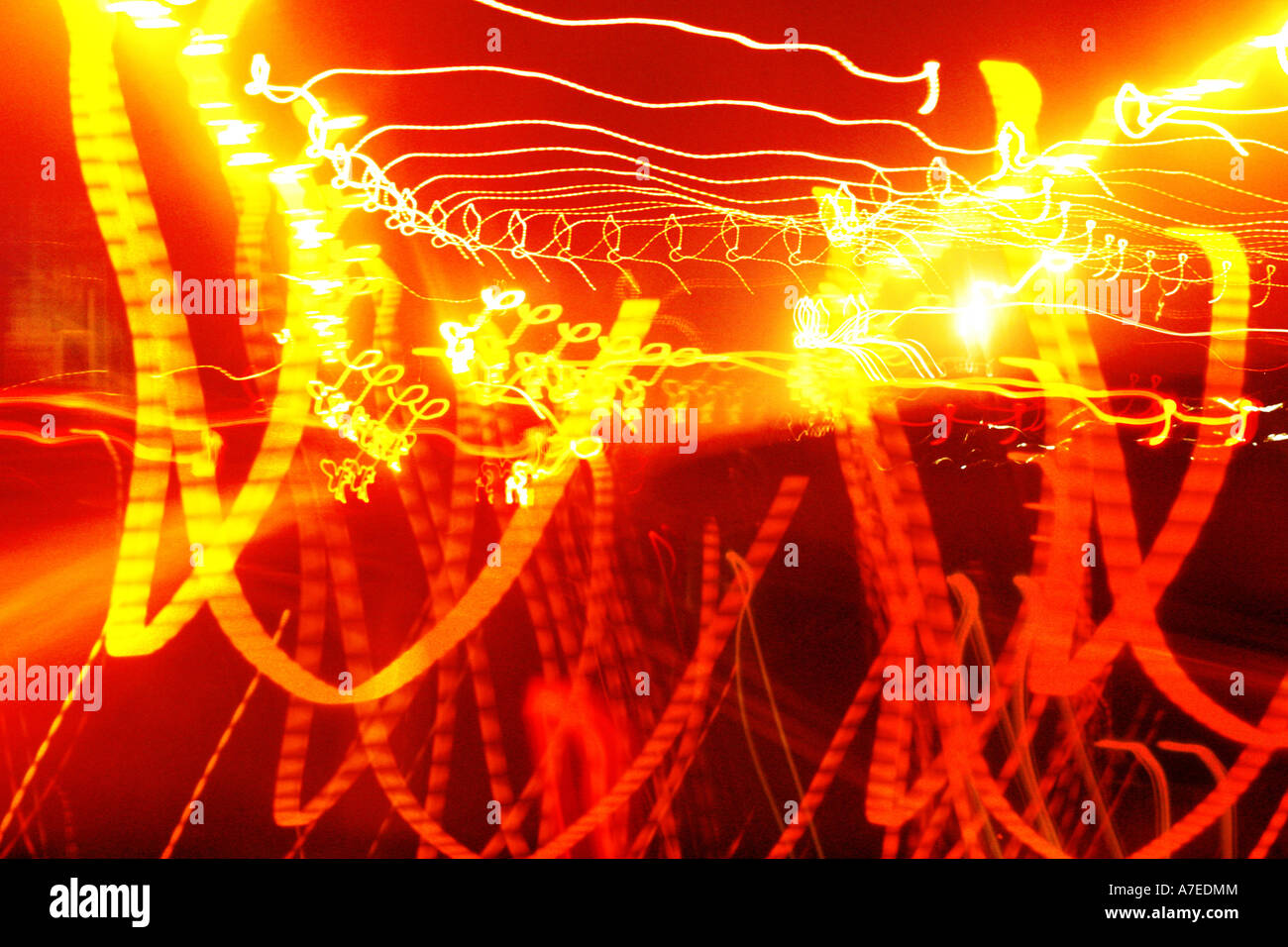 Soft focus traffic lights Stock Photo - Alamy