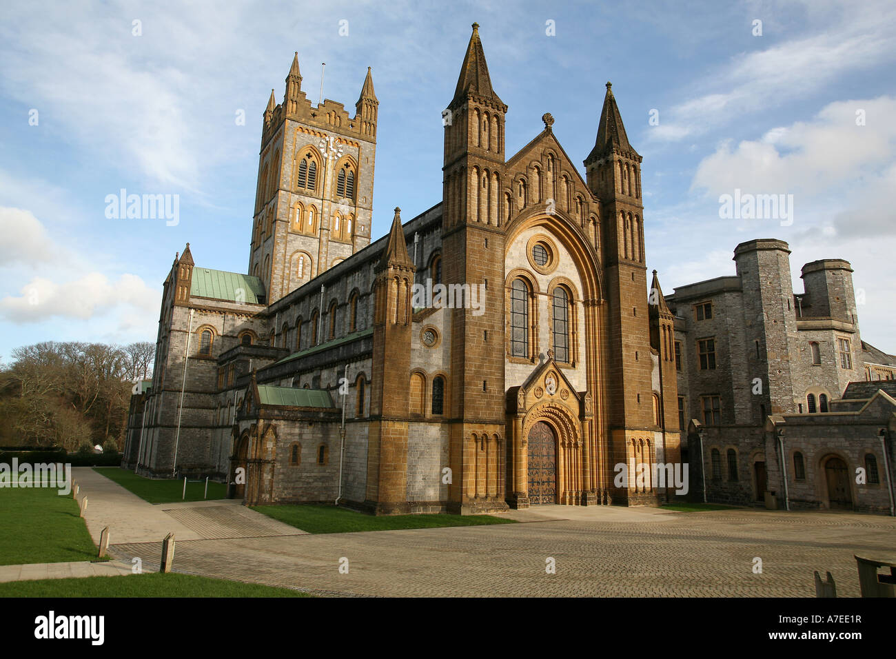Buckfast Abbey, Buckfastleigh, Devon UK Stock Photo - Alamy