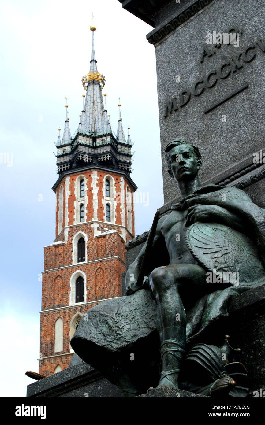statue in krakow Stock Photo - Alamy