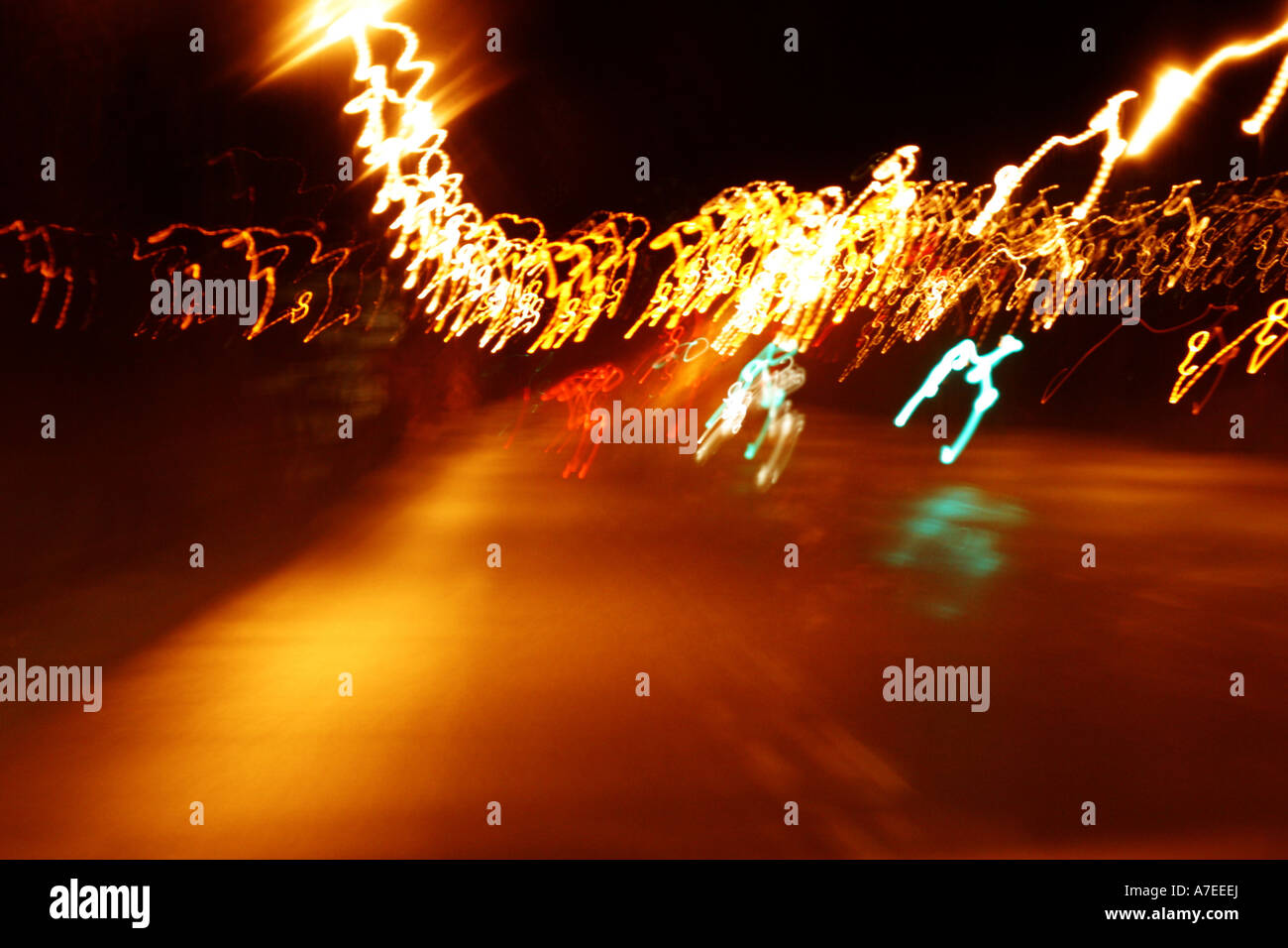 Soft focus traffic lights Stock Photo - Alamy