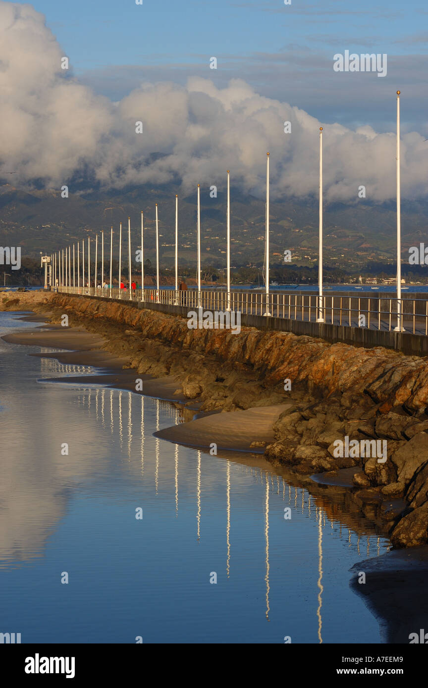 Santa barbara breakwater hi-res stock photography and images - Alamy