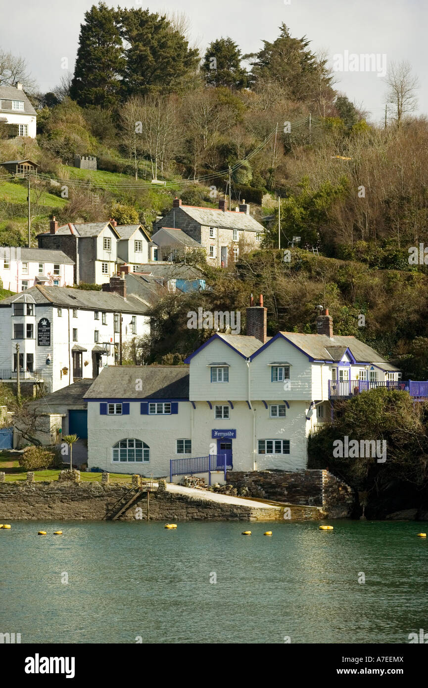 Daphne Du Maurier's house 'Ferryside' across the river from Fowey ...