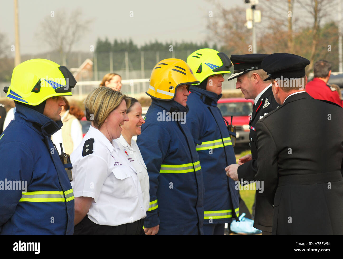 Chief fire officer hi-res stock photography and images - Alamy