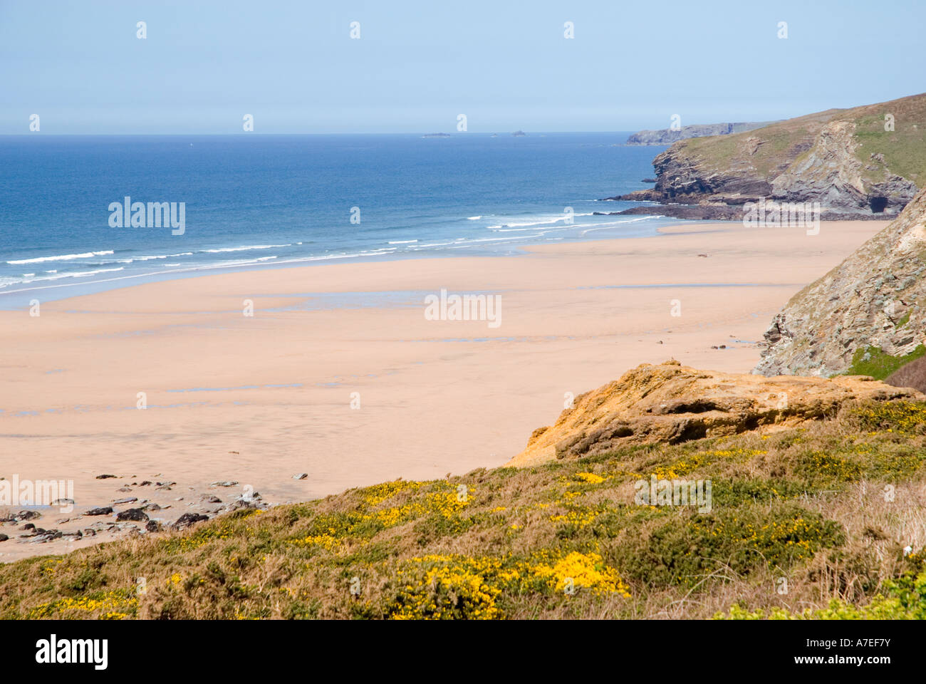 Watergate Bay, North Cornwall, 2007 Stock Photo - Alamy