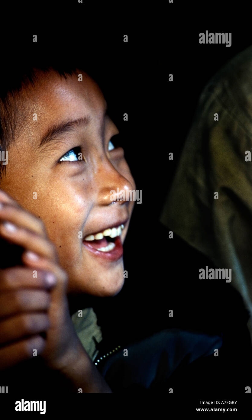 Face of a happy Asian boy Stock Photo - Alamy