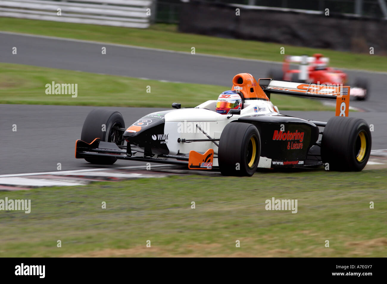 Formula Palmer Audi race car at Old Hall Corner Oulton Park 2004 Stock ...