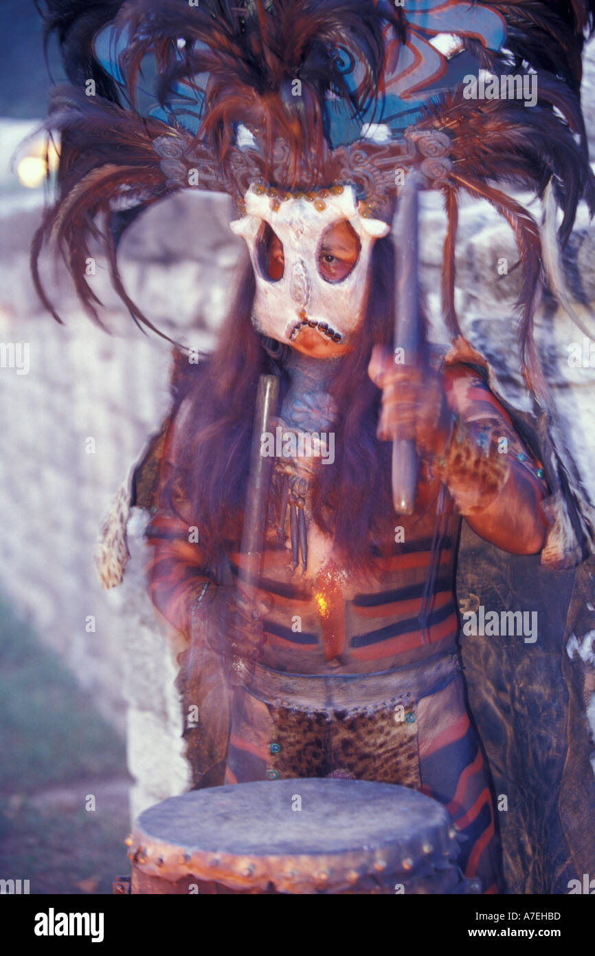 Mexico,Yucatan Peninsula, View of Xcaret, Mayan rituals and mystical ...