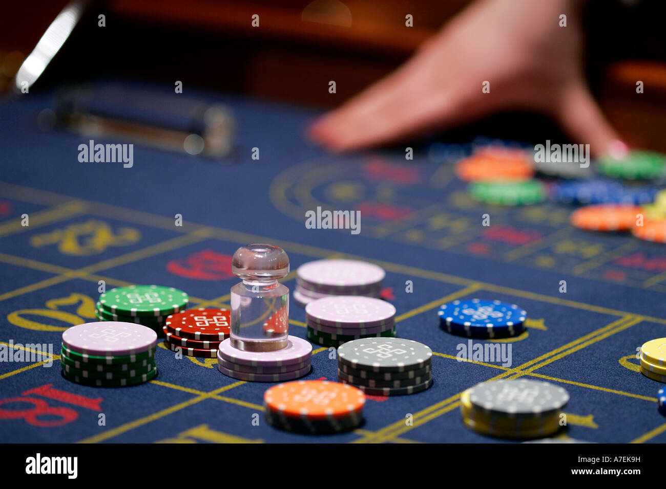 casino gambling easy money betting Stock Photo - Alamy