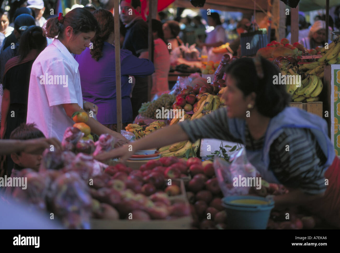 Mexico street food customers hi-res stock photography and images - Alamy