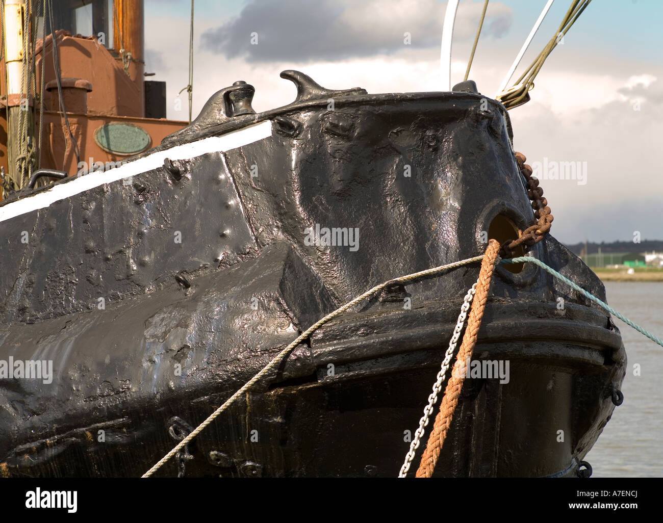 Old Ship Maldon Essex Stock Photo - Alamy