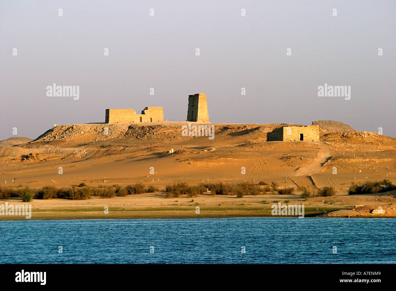 Egypt. Seboua. Dakka & Meherakka temples Stock Photo - Alamy