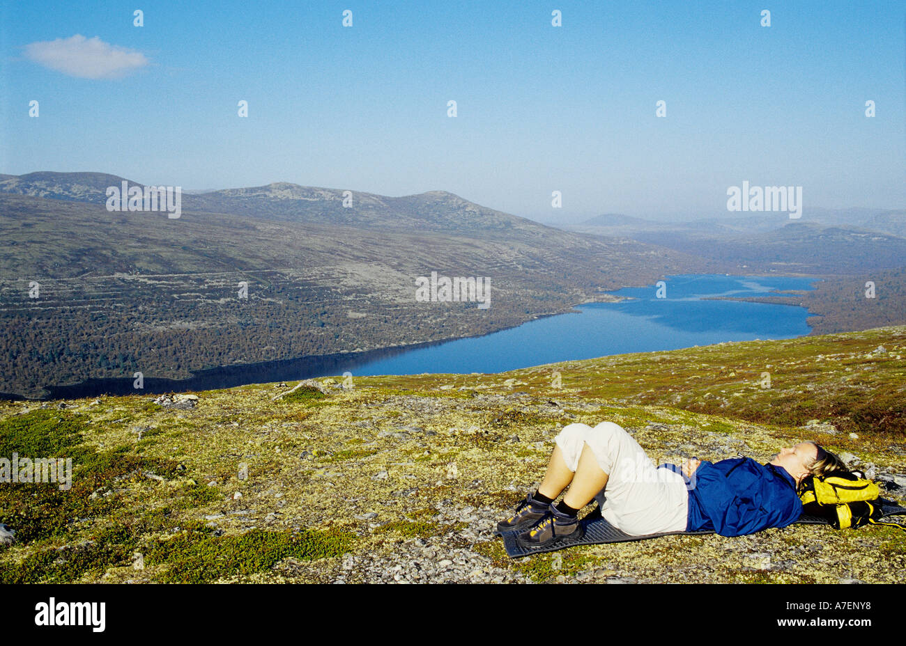 Mountain walker sweden hi-res stock photography and images - Alamy