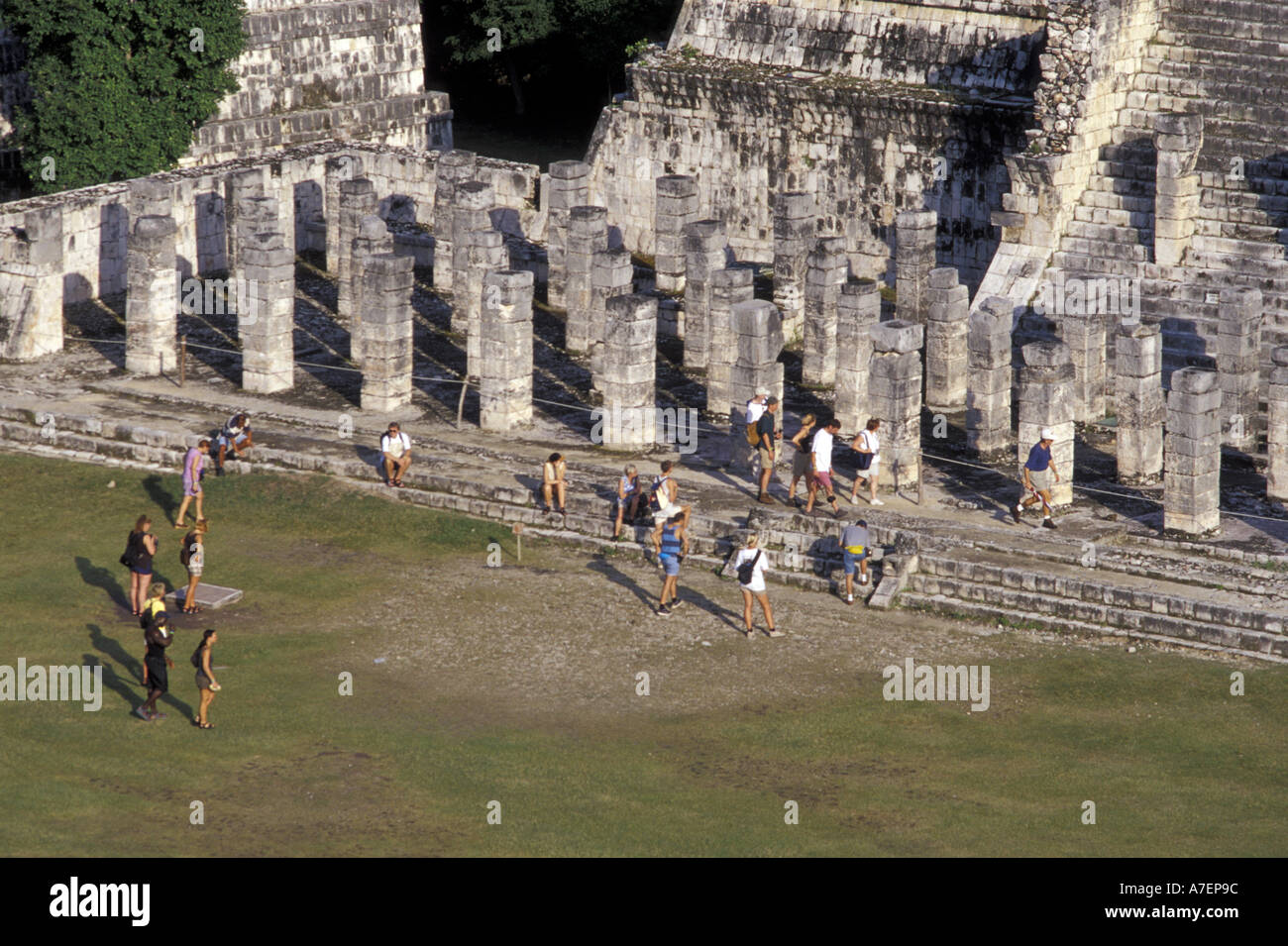 Chichen itza ruins aerial hi-res stock photography and images - Alamy