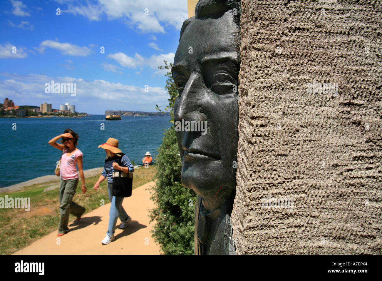 Manly to Spit bridge walkway in Sydney Australia Stock Photo - Alamy