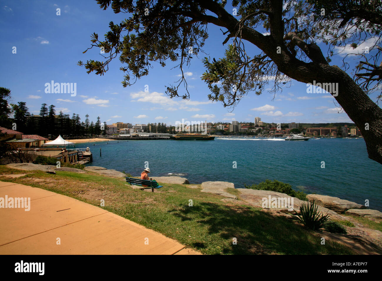 Federation Point near Manly Sydney Australia The point is the beginning ...