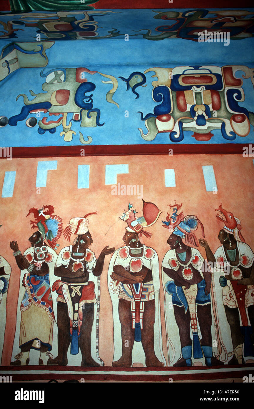 Mexico, Nuevo Leon, Monterrey. Museum of Mexican History. Murals in ...