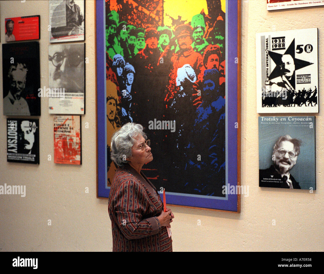 Mexico, Lev Davidovich Bronstein / Leon Trotsky, leader of the October ...