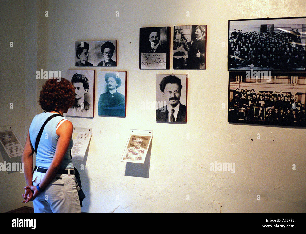 Mexico. Lev Davidovich Bronstein / Leon Trotsky, leader of the October ...