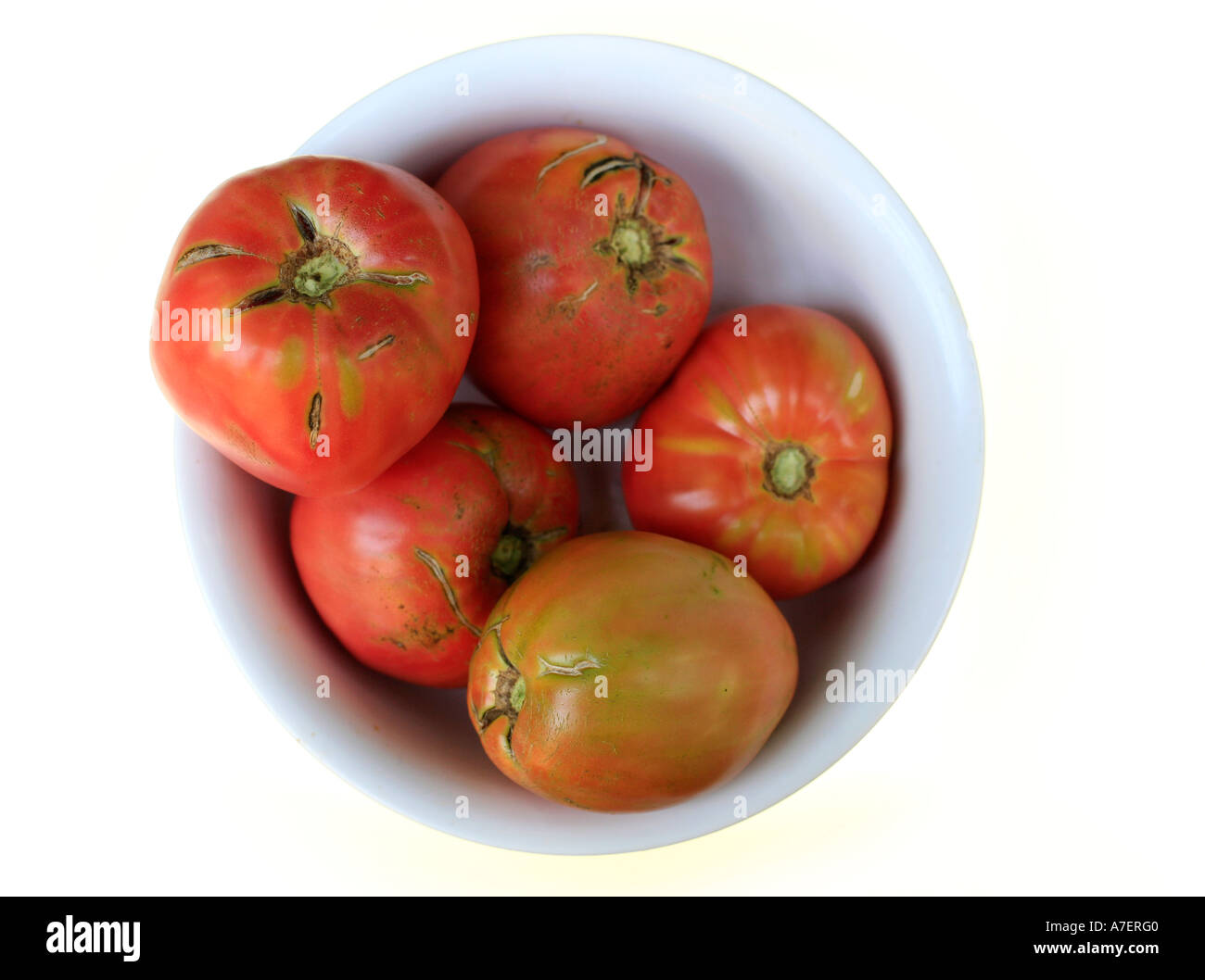 Organic Ox-heart tomatoes Stock Photo - Alamy
